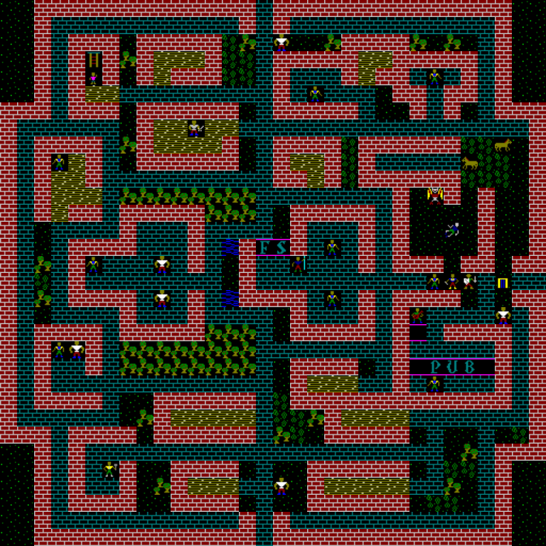 Trinsic, from Ultima 7: The Black Gate – Slashie's Gamedev Adventures