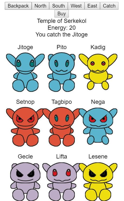 Backpack Monsters – js13k 2019 – Slashie's Gamedev Adventures