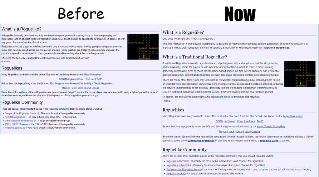 Roguebasin 2021 Migration and some history – Slashie's Gamedev Adventures